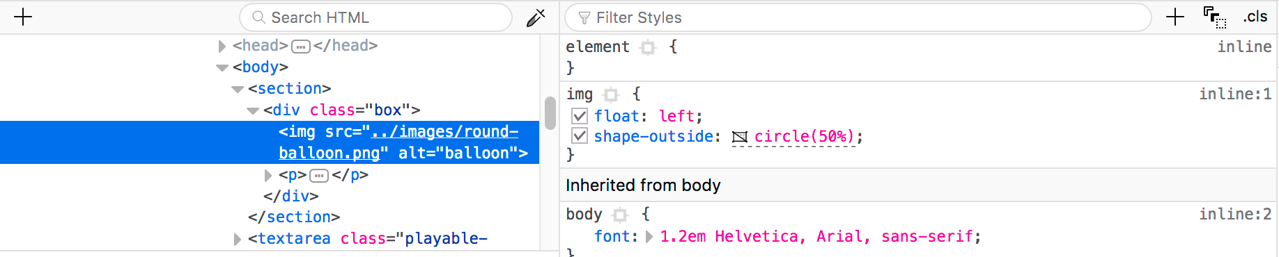 Edit Shape Paths In CSS Firefox Source Docs Documentation